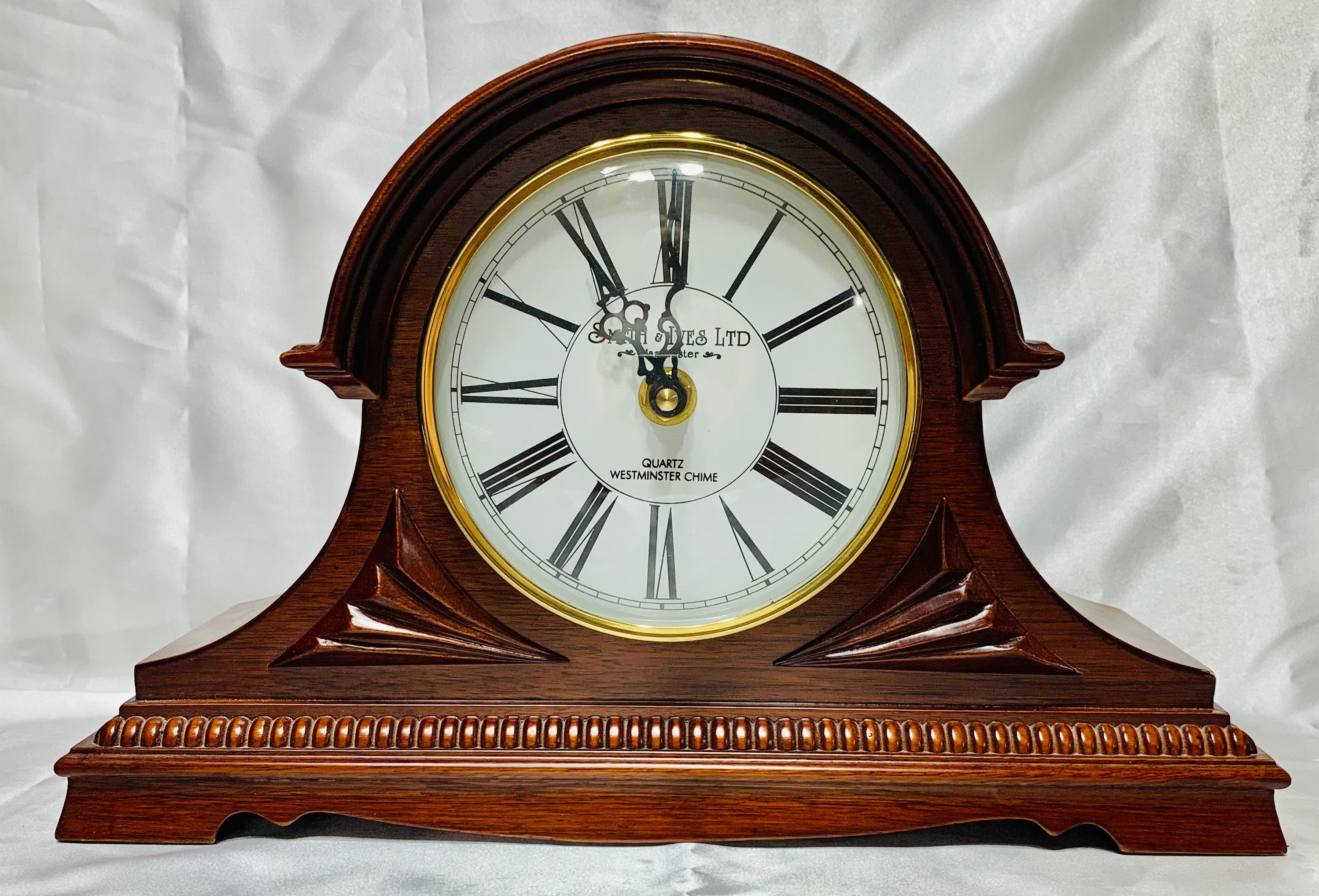 Cherrywood Mantle Chime Clock Smith & Ives Ltd. | Etsy