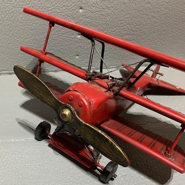 Red Baron Tri Plane - Etsy