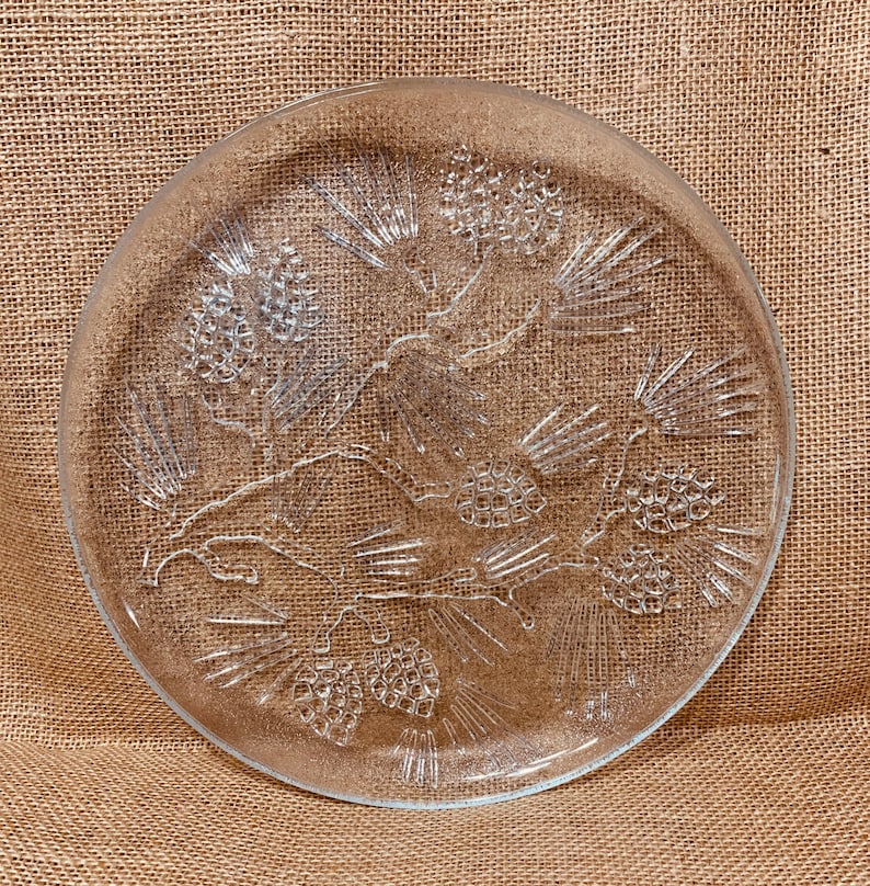 Tiara Ponderosa Pine Dinner Glassware by Indiana Glass 1981 - Etsy