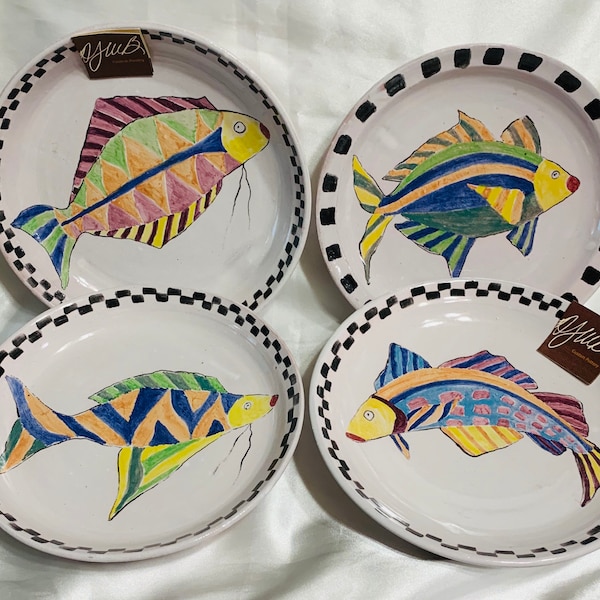 Hand Painted Fish - Etsy