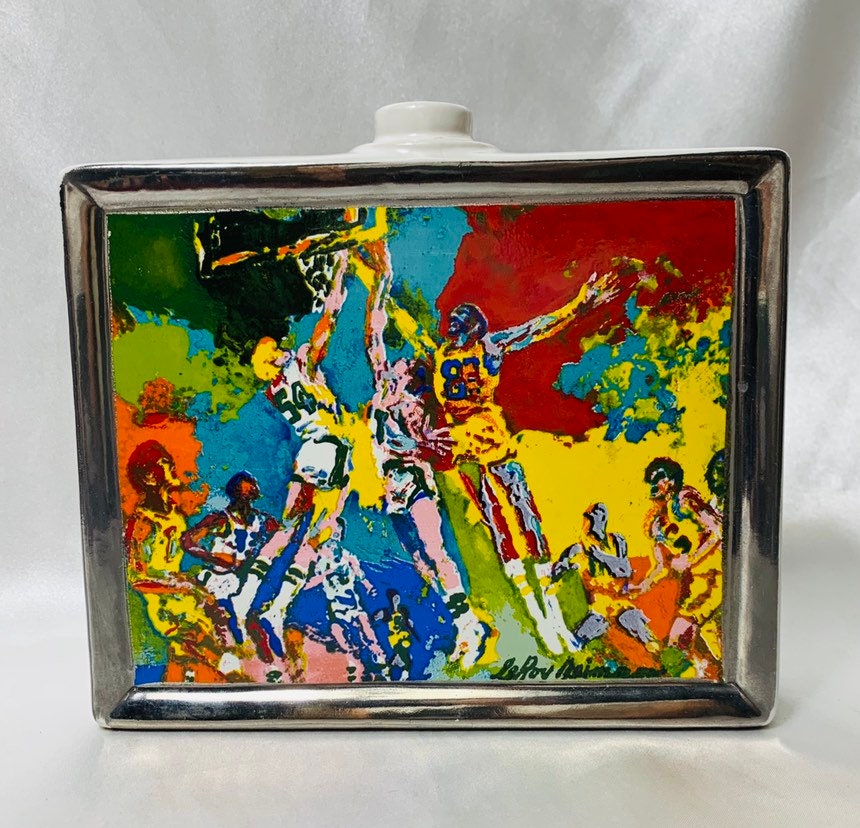 1979 Leroy Neiman Basketball Whiskey Bottle, 1979. NOTE: Please Read ...