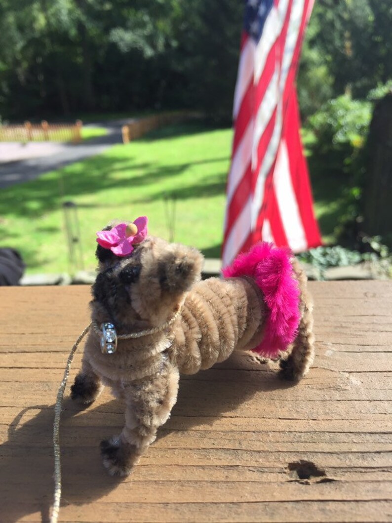 Pipe Cleaner Pug - Etsy
