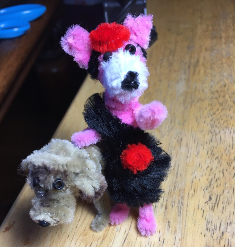 Pipe Cleaner Puppy - Etsy