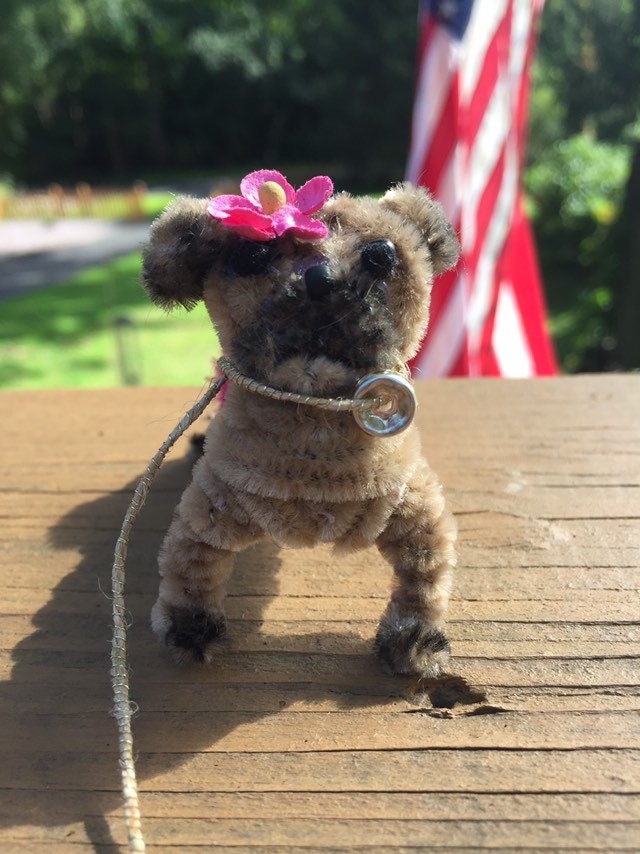 Pipe Cleaner Pug - Etsy