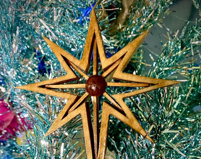 Silver Hanging Star 30 Cm - Etsy