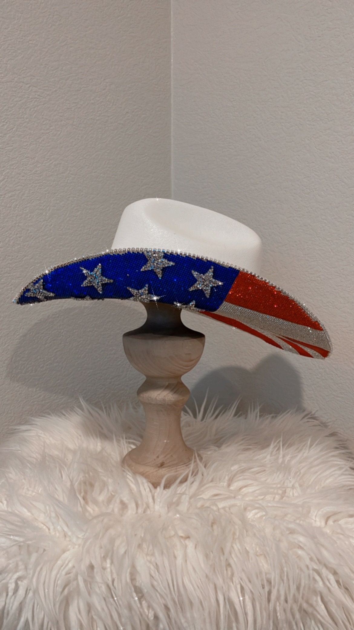 Party in the USA Rhinestone Cowgirl Hat - Etsy