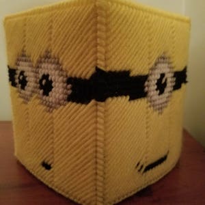 Minion Tissue Box Cover - Etsy