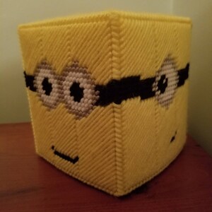 Minion Tissue Box Cover - Etsy