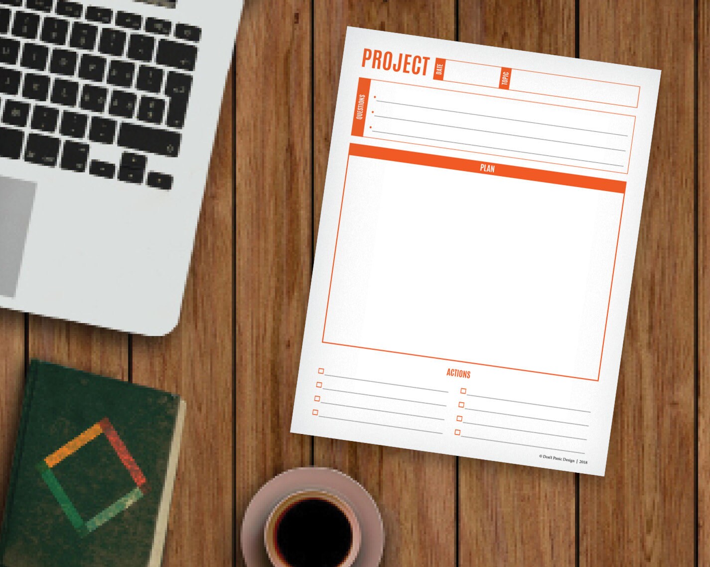 Printable Project Planner Project Map Minimalist Project - Etsy