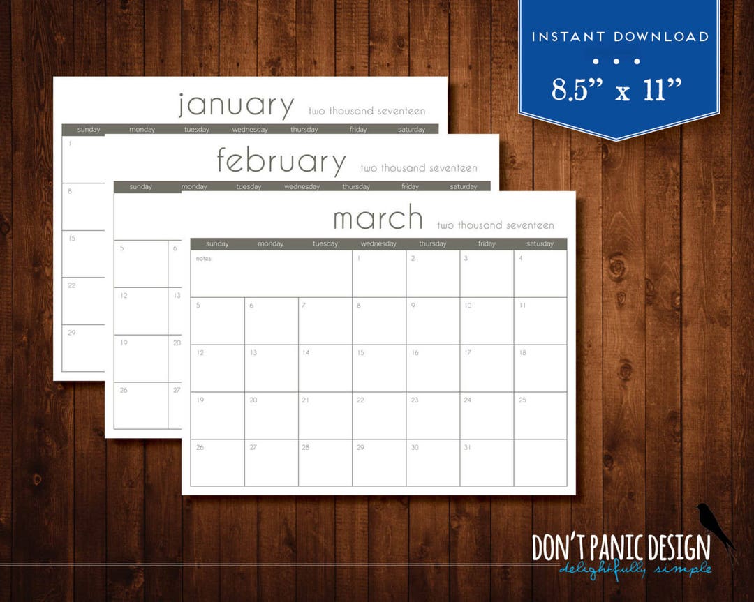 RESERVED: 2025 Monday Start Printable Wall Calendar With Commercial ...