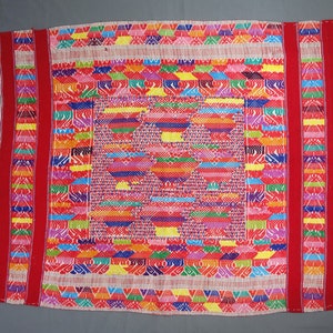 Vintage Guatemalan Textile: Tzute Handwoven in Palin 1980s - Etsy