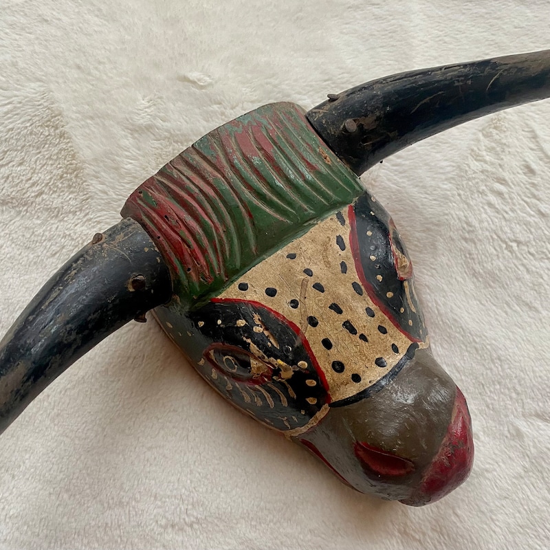 Bull Mask - Etsy