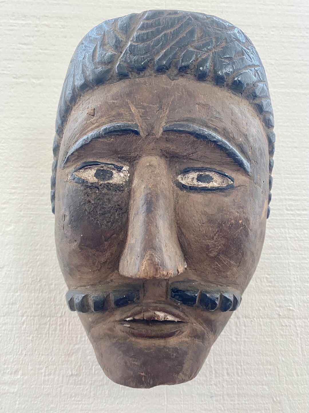 Antique Handcarved San Simon/maximon Altar Piece Mask From ...