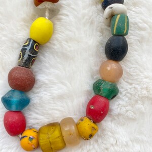 Rare Antique Assorted Venetian African Vaseline, Mosaic, Millefiori ...