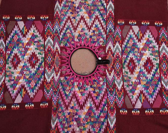 Antique Ceremonial Handwoven Maya Vintage Poncho Textile Huipil From ...