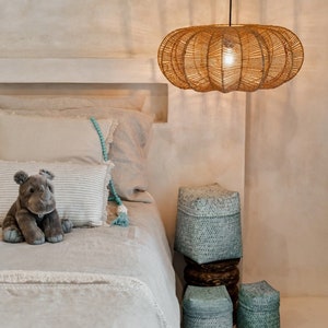 Star Light Shade | Woven Lampshade for Nursery or Kid's Room - Etsy UK