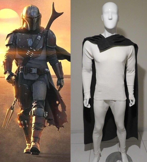 SW Din Djarin the Mandalorian Cape Mando Costume Prop | Etsy UK