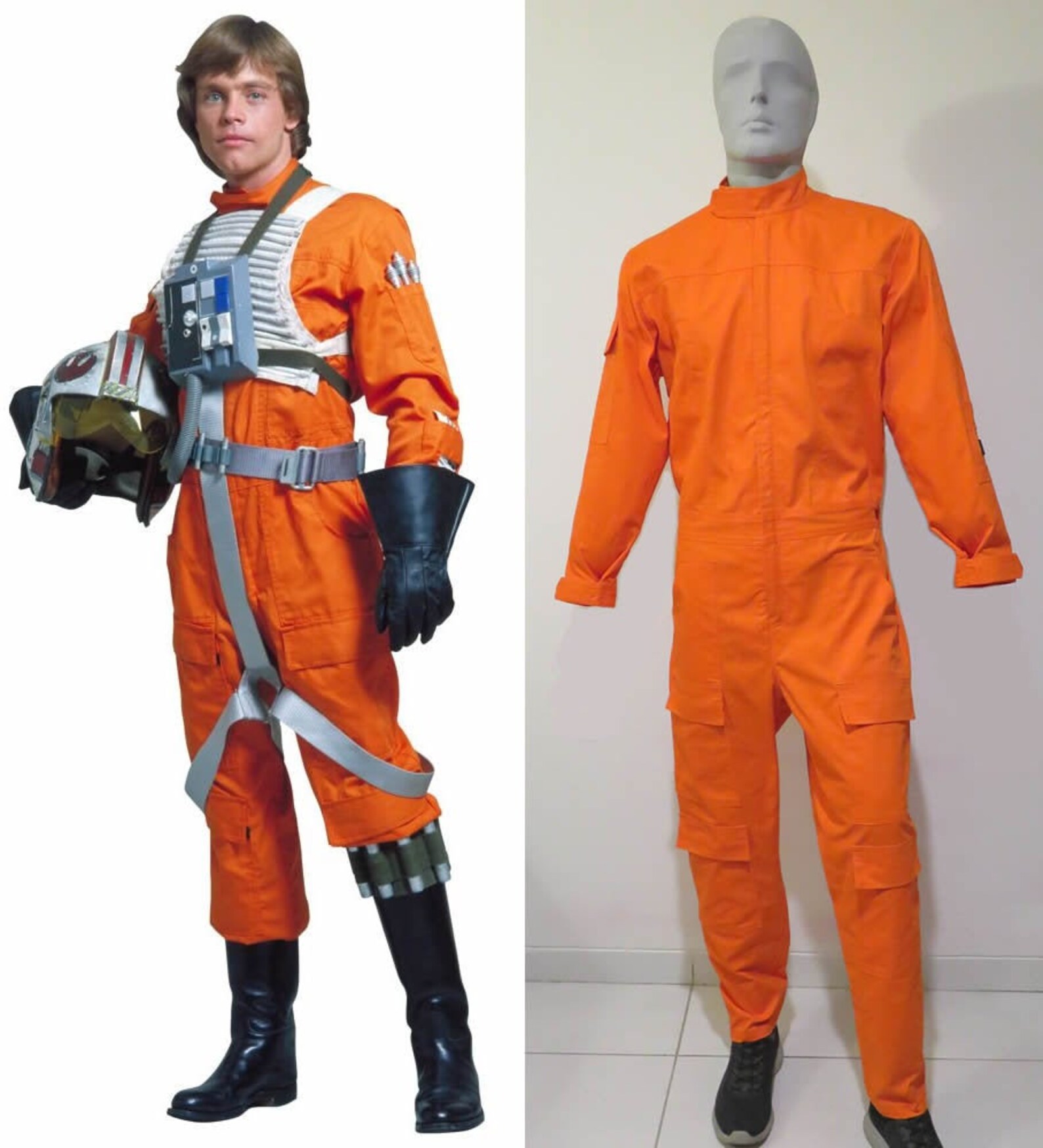 SW X Wing Pilot Flight Suit Replica Rebel Costume Prop - Etsy