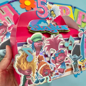 Trolls Favor Box - Etsy