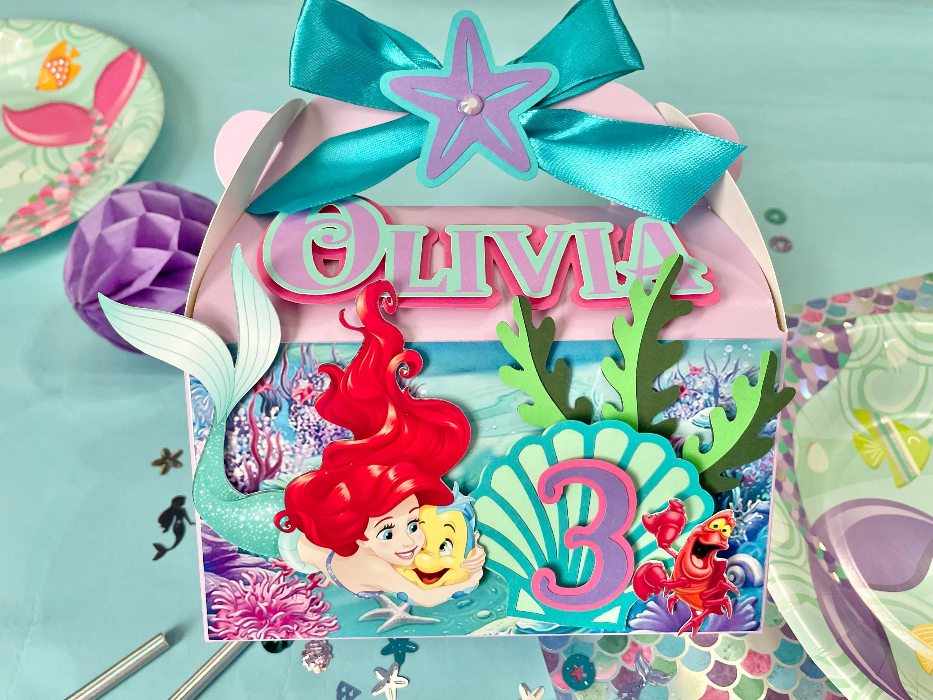 Little Mermaid Favor Box - Etsy
