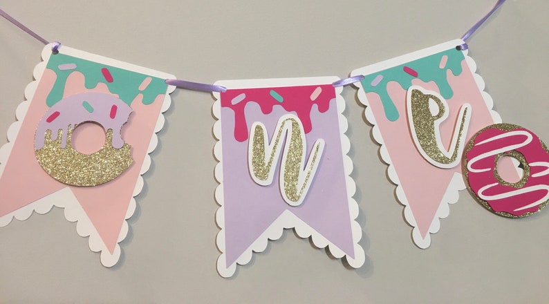 Donut Banner Sweet One Banner Two Sweet Banner Donut Grow - Etsy