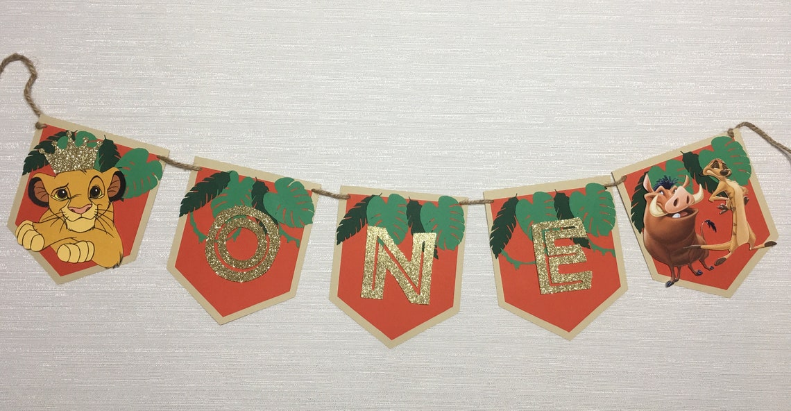Lion King Inspired Banner - Etsy