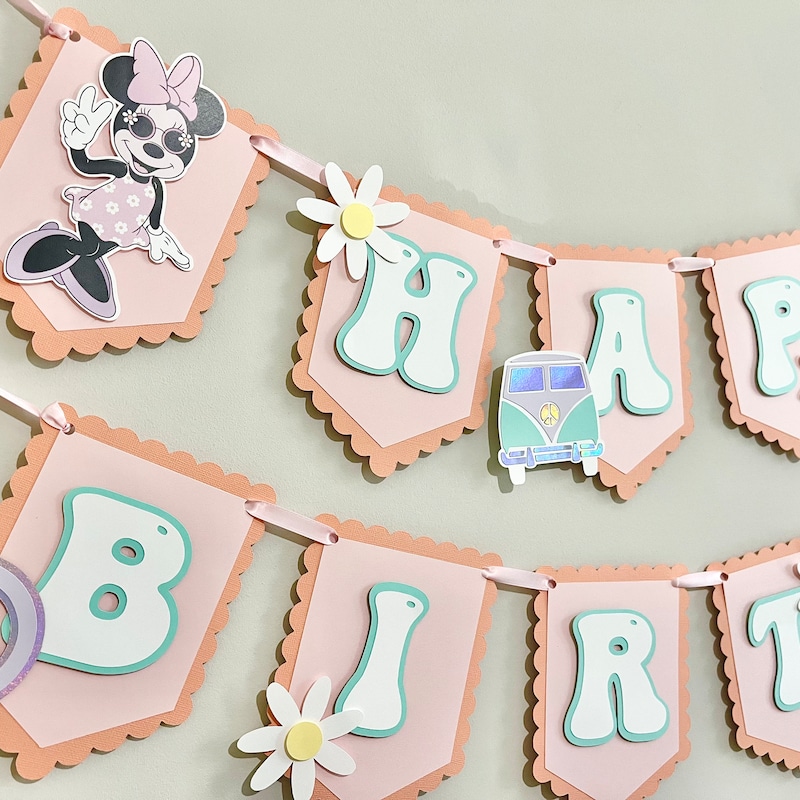 Minnie Mouse Banner - Etsy