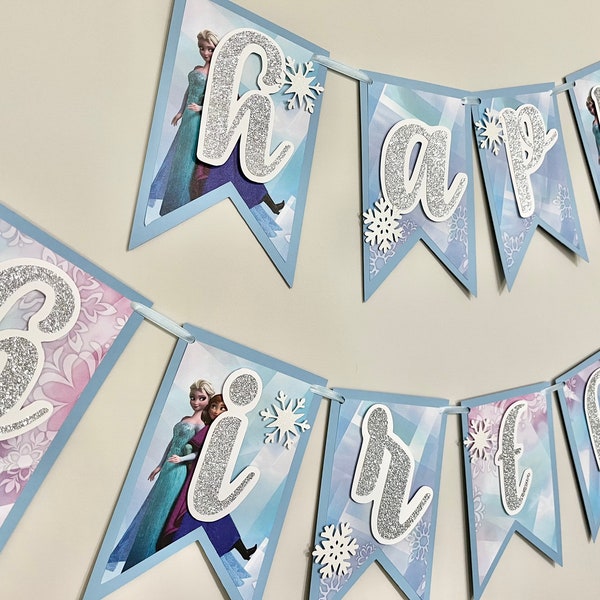 Frozen Banner - Etsy