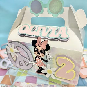 Groovy Minnie Mouse Favor Box - Etsy