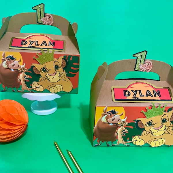 Lion Box - Etsy