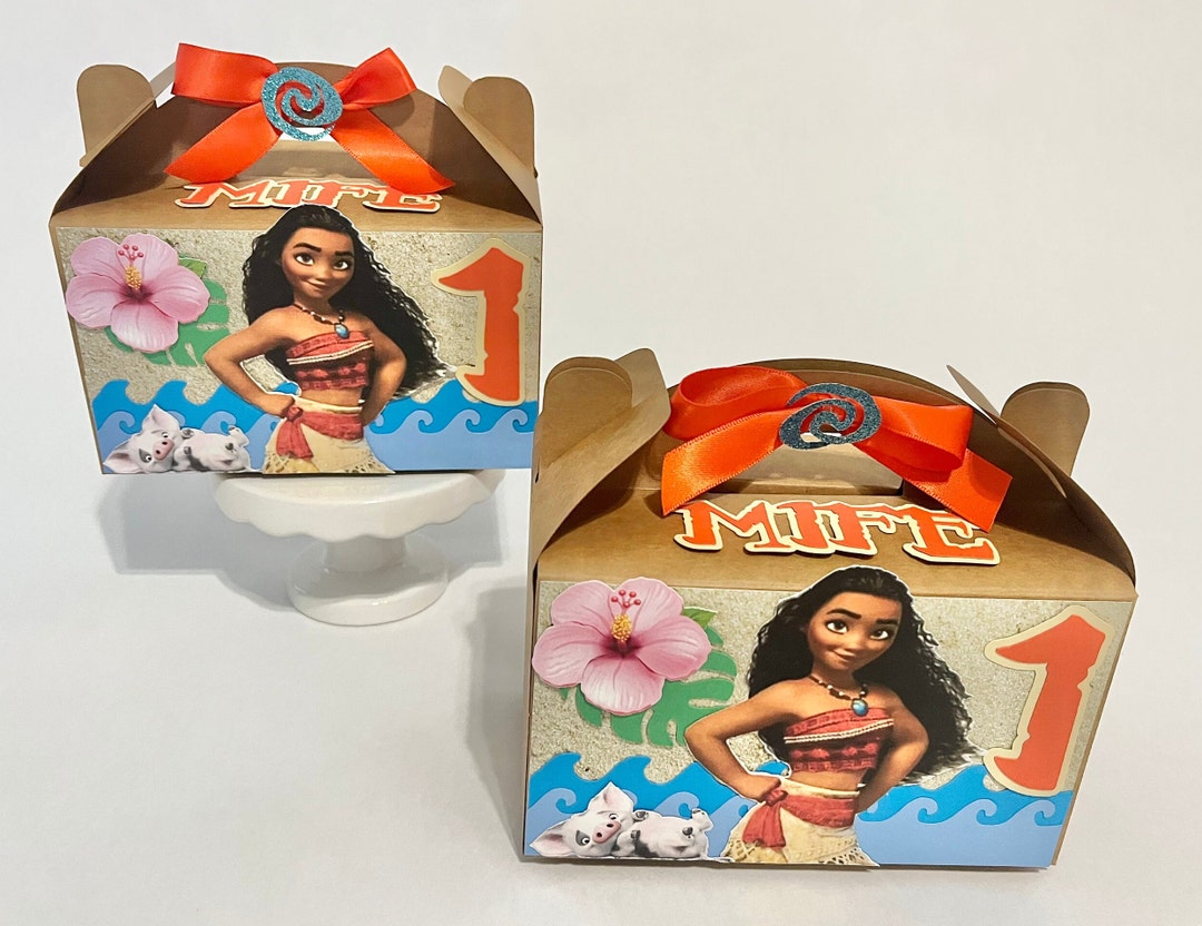 Moana Favor Box - Etsy