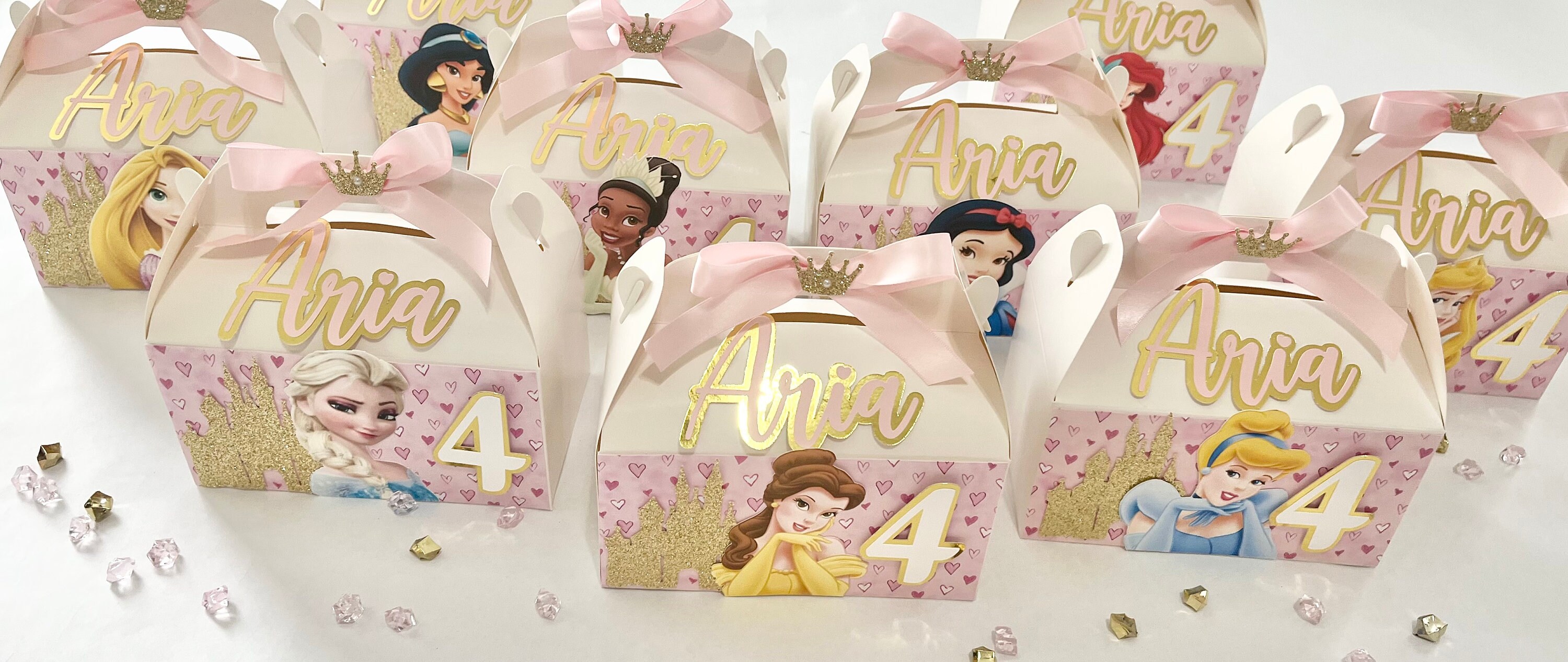 Disney Princess Favor Box - Etsy