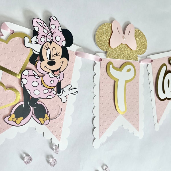 Minnie Mouse Banner - Etsy