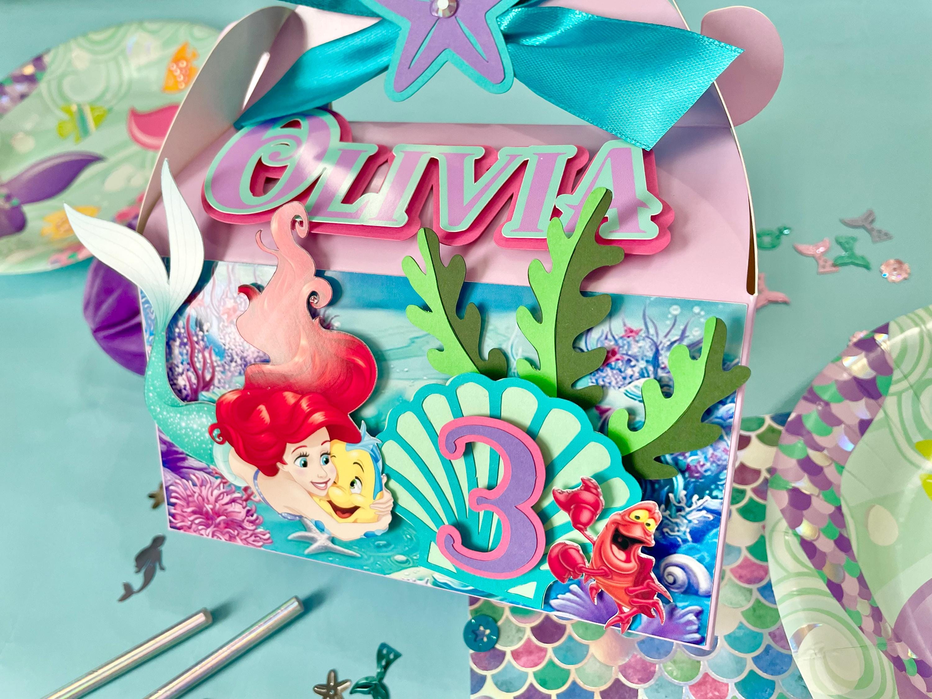 Little Mermaid Favor Box - Etsy