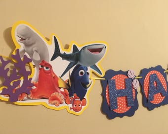 Finding nemo banner | Etsy