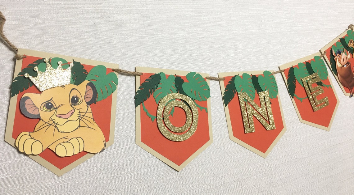 Lion King Inspired Banner - Etsy