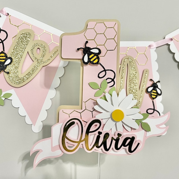 Baby Bee Cake Topper - Etsy