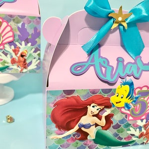 Little Mermaid Favor Box - Etsy