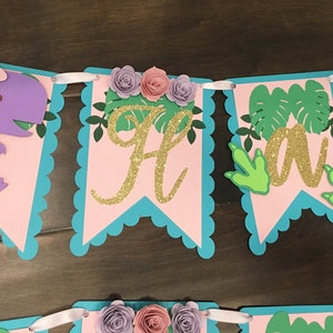 3 Rex Banner Dinosaur Banner - Etsy