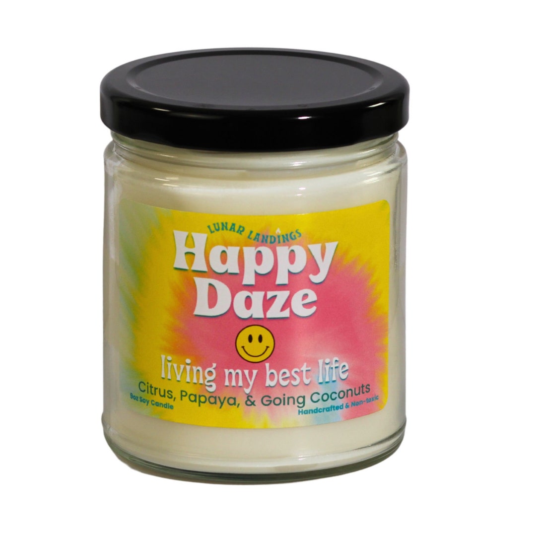 Island Life Candle- Happy Daze Candle, Co-worker, Nurse Gift, Funny ...