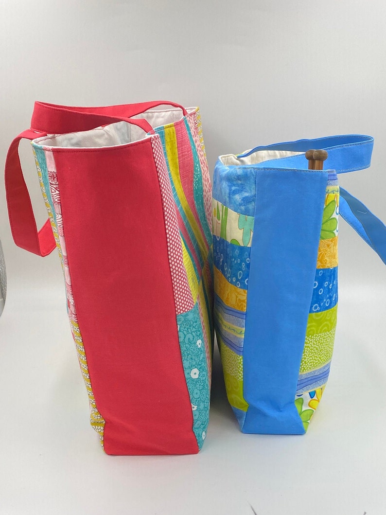 Project Tote Bag PDF Sewing Pattern the Perfect Way to Bring | Etsy