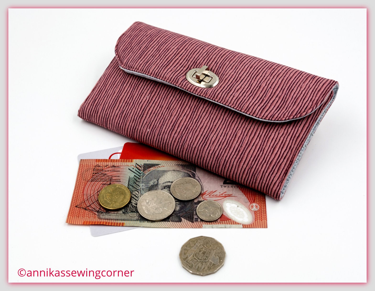 Large Wallet PDF Sewing Pattern | Etsy Australia