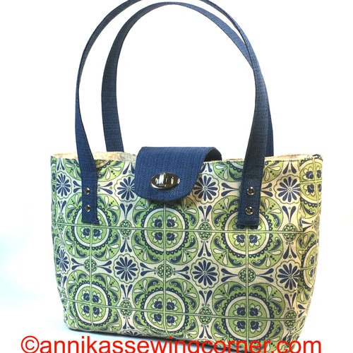 Smart Tote Bag Sewing Pattern Stylish Handbag PDF Digital - Etsy