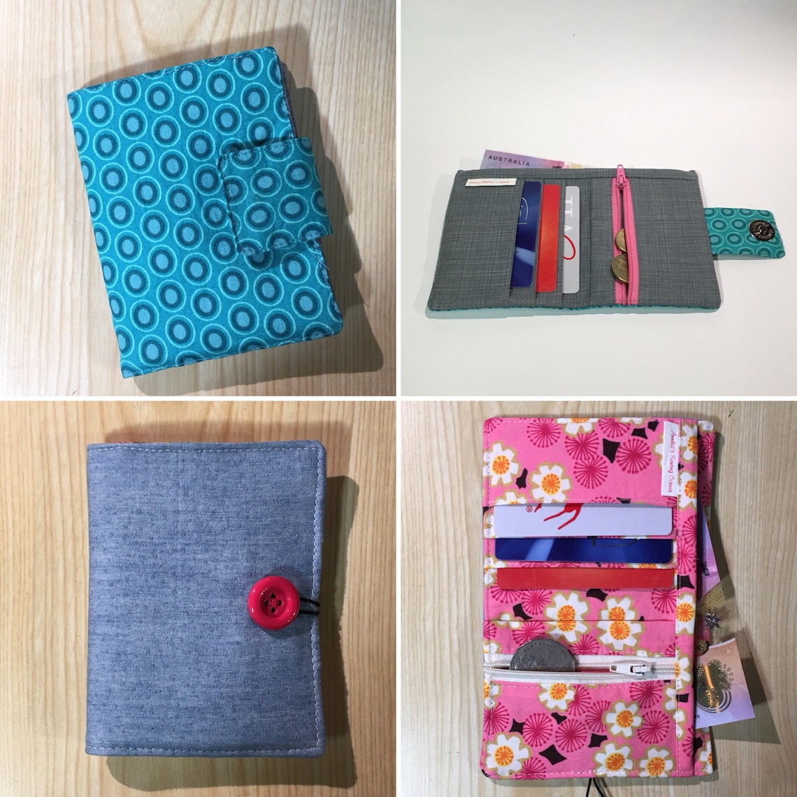 Small Wallet PDF Sewing Pattern - Etsy Australia