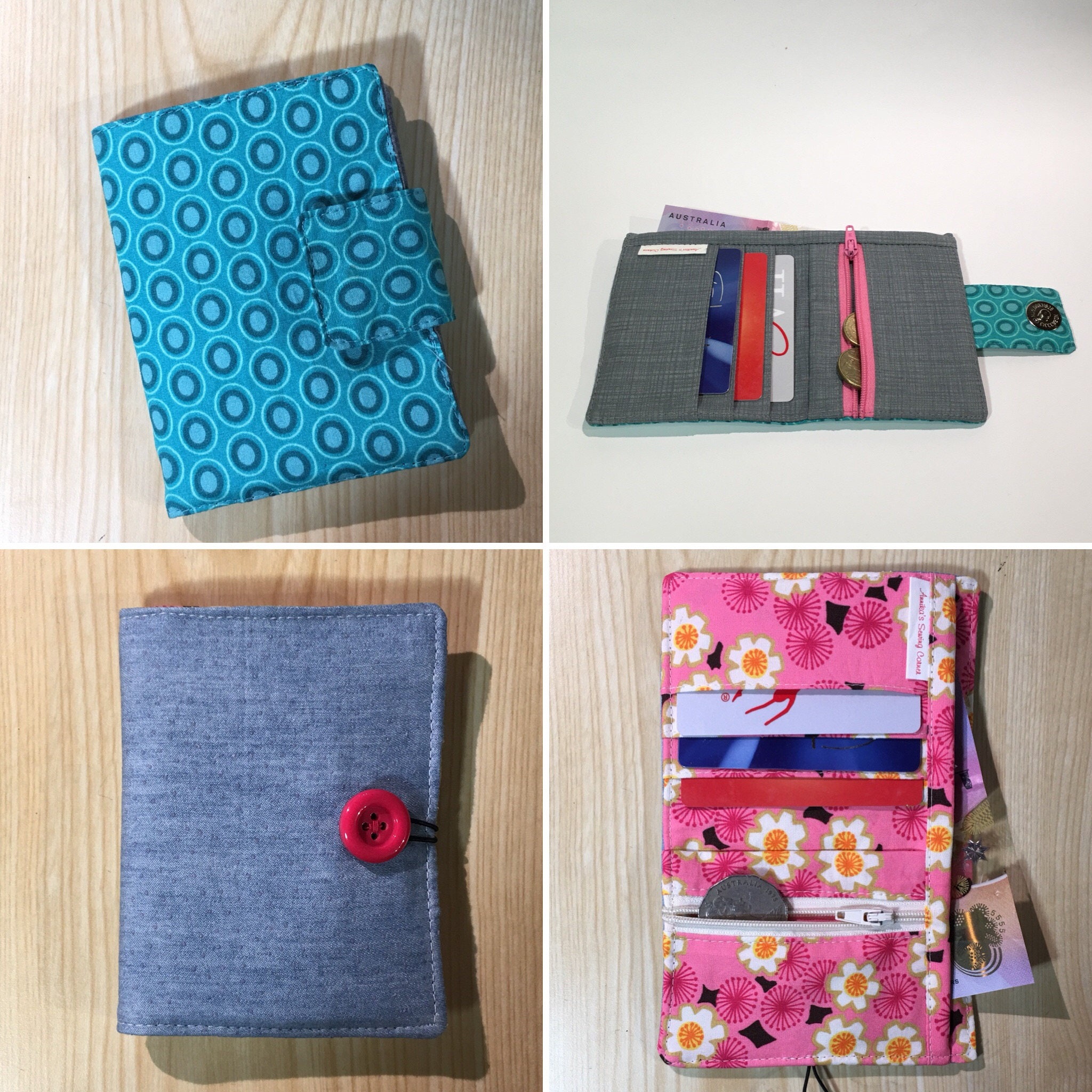 Small Wallet PDF Sewing Pattern - Etsy Australia