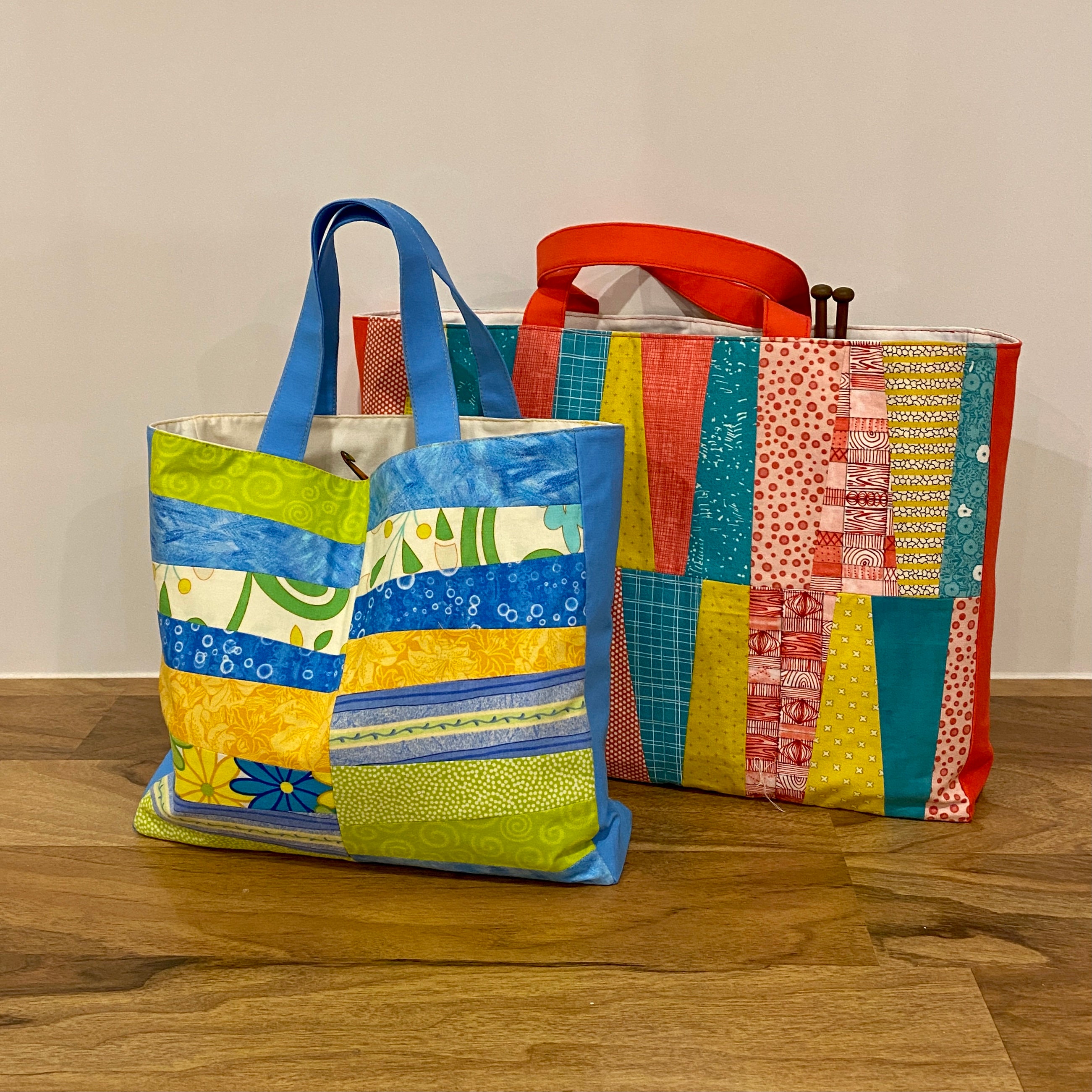 Project Tote Bag PDF Sewing Pattern the Perfect Way to Bring Your Craft ...