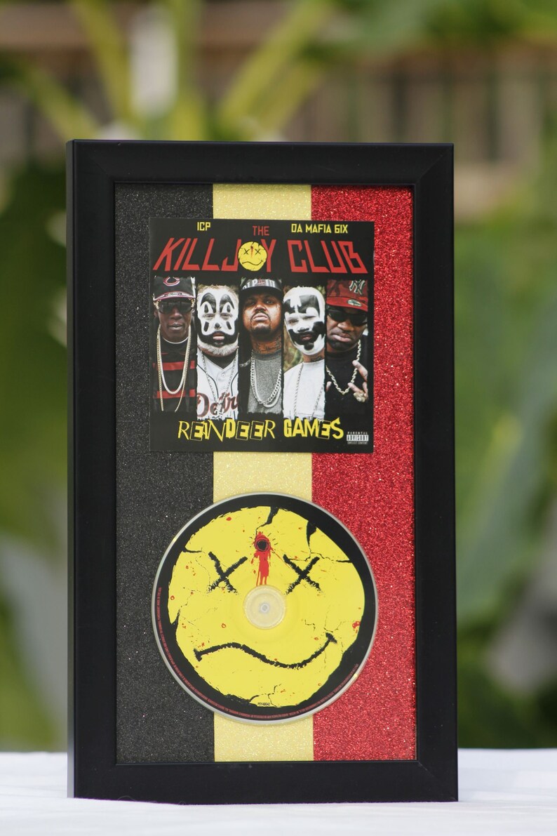Killjoy Club Reindeer Games CD Plaque ICP Insane Clown Posse Three 6 ...