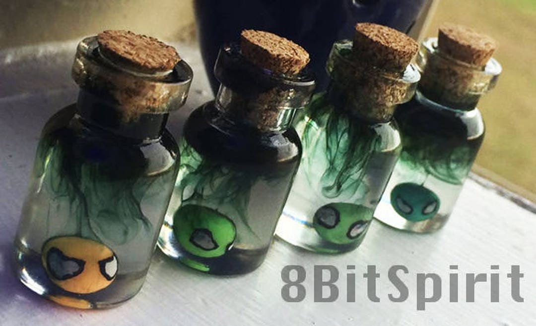 Poe in a Bottle Inspired by the Legend of Zelda Glows in the Dark - Etsy