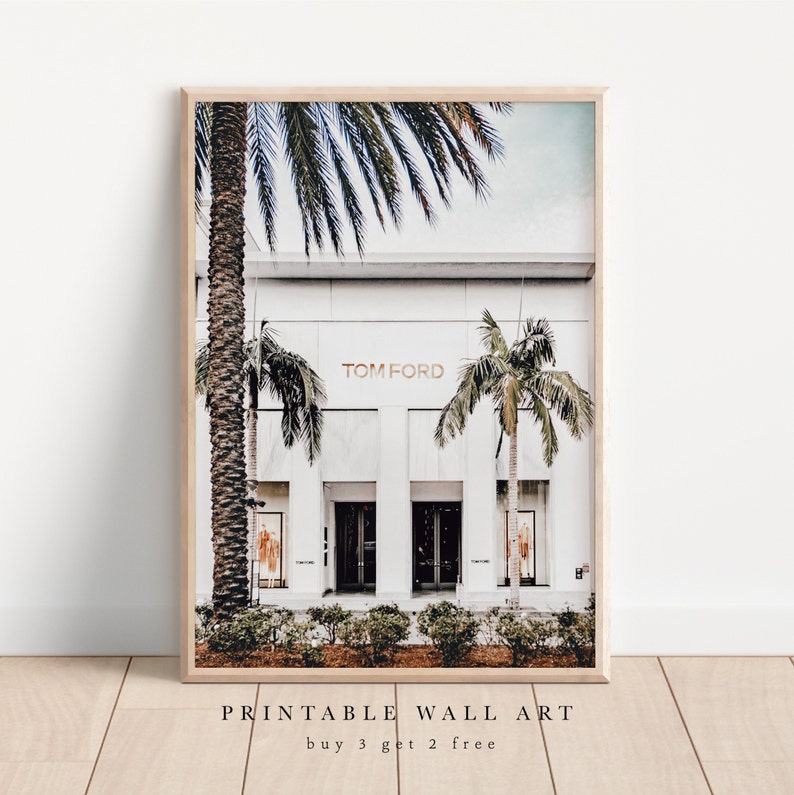 Tom Ford - Digital Wall Art Print - Printable File - JPEG - Photography ...