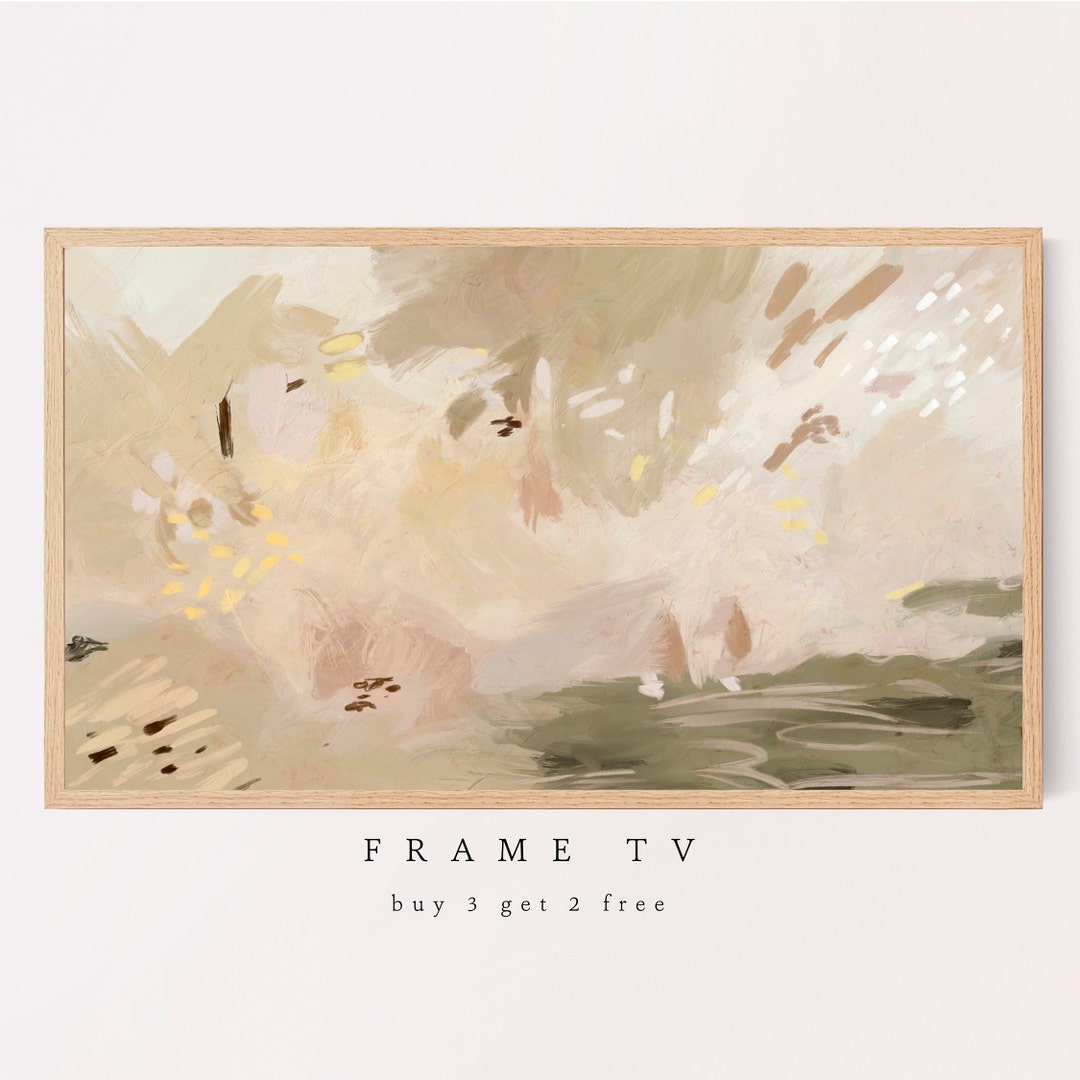 Samsung Frame TV Art, Abstract Neutral, Painting, Texture, Samsung Art ...